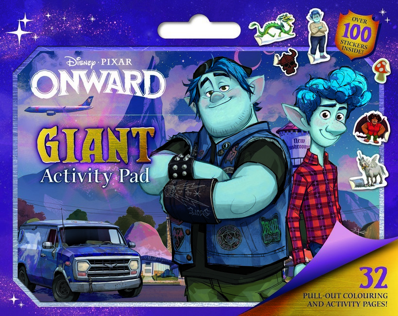 Onward: Giant Activity Pad (Disney-Pixar) | Good Reading